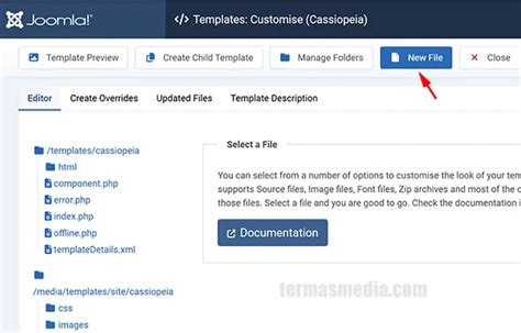 Cara Membuat File Usercss Template Cassiopeia Cms Joomla