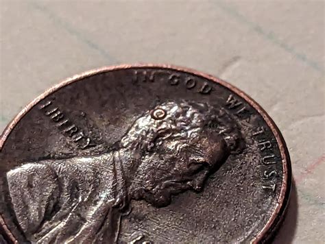Hole In Lincolns Head R Coincollecting