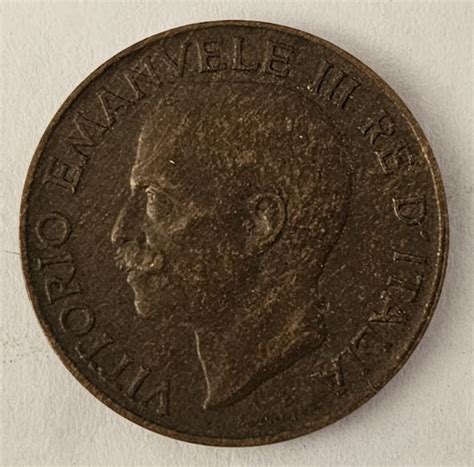 Italy 5 Centesimi 1919 Rare