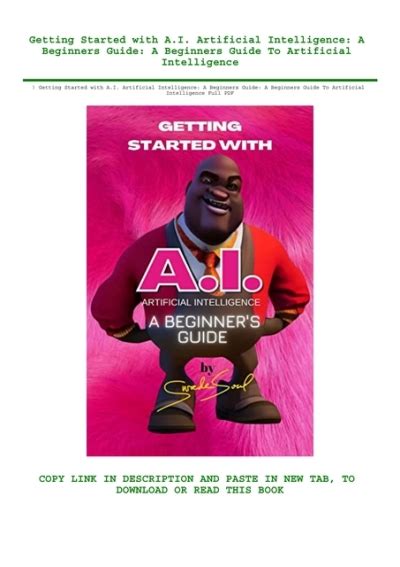 Read Getting Started With Ai Artificial Intelligence A Beginners