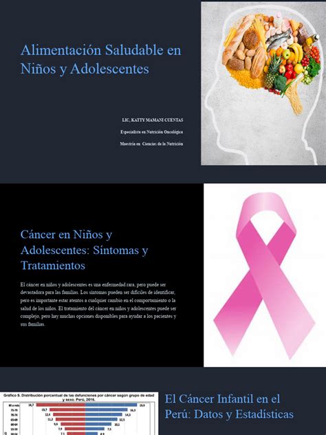 Alimentacion Saludable En Ninos Y Adolescentes Katty Mamani Cuentas