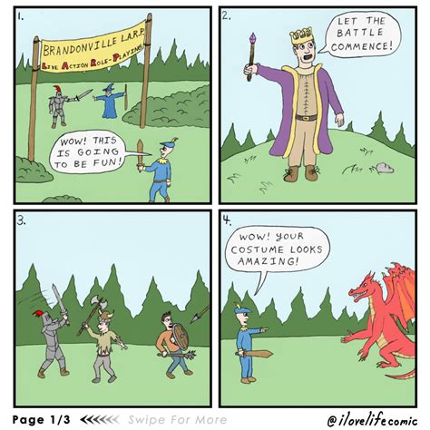 Larp Oc Rcomics