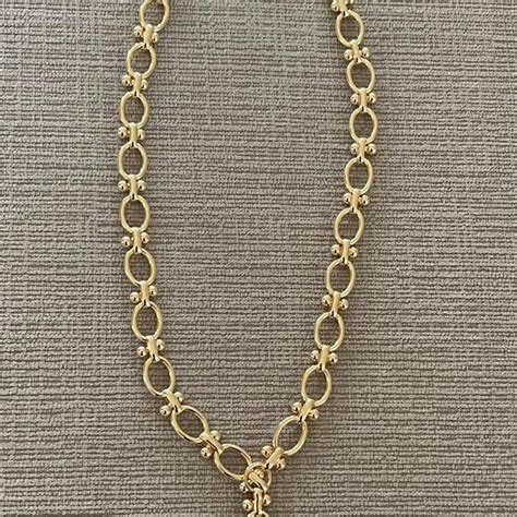 Gold Chunky Medallion Choker Greek Coin Necklace Chunky Chain Choker