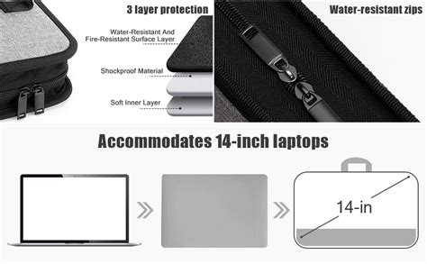 Uquelic File Organiser Document Folder With Handle 12 Pockets A4