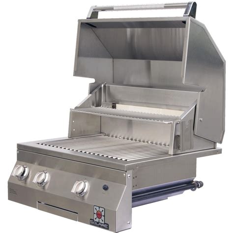 Solaire Inch Deluxe Built In All Infrared Natural Gas Grill With Rotisserie SOL AGBQ