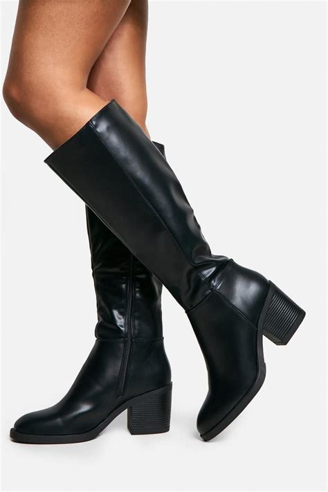 Heeled Boots High Heel Boots Boohoo Uk