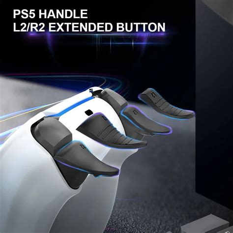 L2 R2 Short Stroke Trigger Buttons Shooting Game Function Buttons Extension Key For Ps5 Gamepad