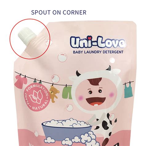China Custom Printed Washing Powder 1kg Packaging Plastic Bag Spouted