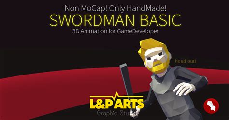 Swordman Basic 3d Animations Unity Asset Store