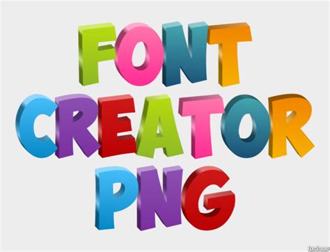 Font Creator Png Text Effect And Logo Design Font
