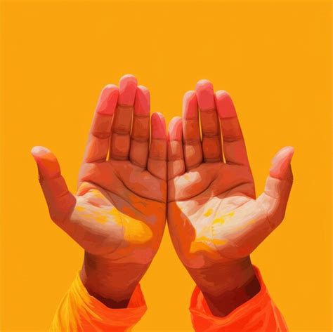 Hand Gesture Full Of Unique Posing And Nonverbal Communication Vibe For Reference Premium Ai