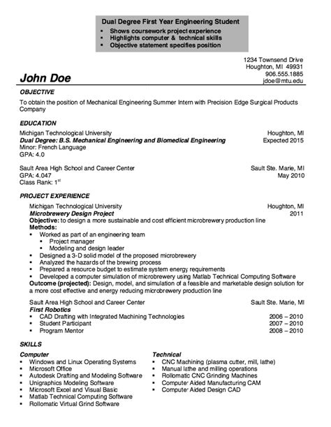 Cnc Machinist Resume