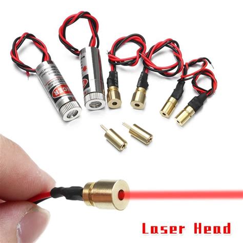 Xzd92245 650nm 5mw Adjustable Laser Diode Head Focusable Focus Point