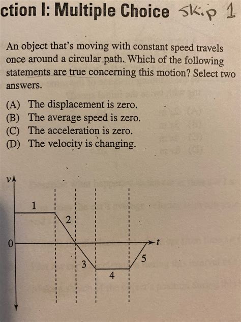 answered an object that s moving with constant… bartleby