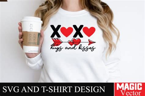 Xoxo Hugs And Kisses Svg Cut File Graphic By Magic Vector · Creative