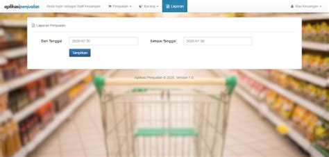 Source Code Sistem Informasi Penjualan Berbasis Web Kasir And Stok Gudang