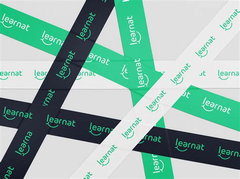 learnat online learning logo design and brand identity behance