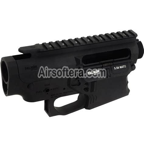 Airsoft Aps Falkor Defense Complete Receiver Set For Aps V2 Gearbox M4 Airsoftera