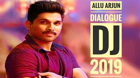 2019 Allu Arjun Dialogue Dj Remix Telugu Song 🤡🤡🤡 Youtube