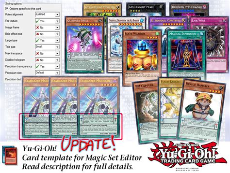 Yu Gi Oh Series9 Mse Template V11 Update 2 Jan By Celticguard On