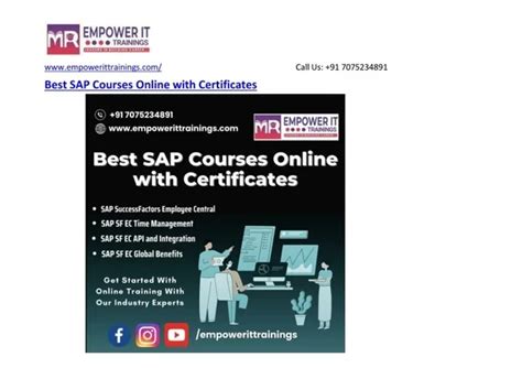Ppt Best Sap Courses Online With Certificates Powerpoint Presentation Id 12952854