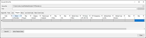 Using A Csv And In Feature Definition Manager To Create An Fxl Tbcanz