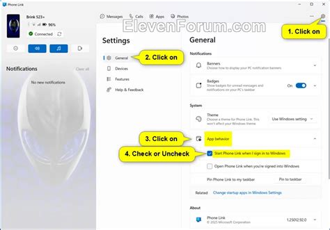 Enable Or Disable Run At Startup For Phone Link App In Windows Windows Forum