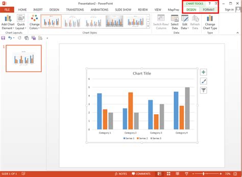Changing Chart Types In PowerPoint 2013 For Windows