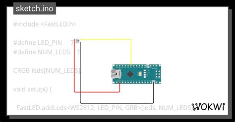 Neo Pixel Wokwi Esp32 Stm32 Arduino Simulator