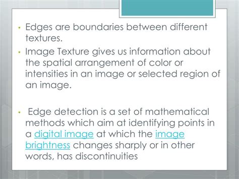 PPT EDGE DETECTION PowerPoint Presentation Free Download ID
