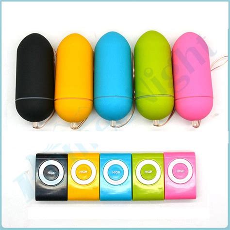 Colorful Portable Wireless Waterproof MP3 Vibrators Remote Control Women Body Massager