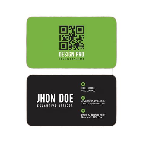 QR Code Visiting Cards Printvatika
