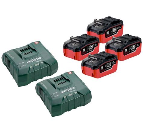 Zestaw Akumulatorowy METABO 4 Akumulatory LiHD 18 V 7 0 Ah 2