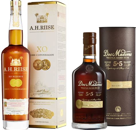 Bundle Dos Maderas PX A H Riise Copenhagen Medal Dark Rum Bondston
