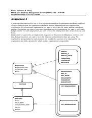Assignment4 docx Name Jefferson R Tañag PBDIT 4033 Database