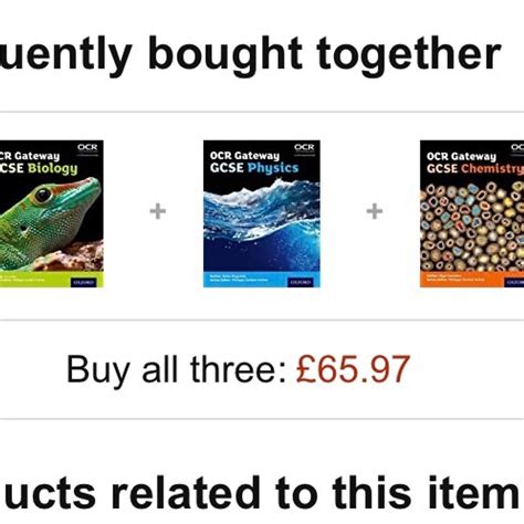 Ocr Gcse Science Textbooks In Epping Forest Für £ 40 00 Zum Verkauf