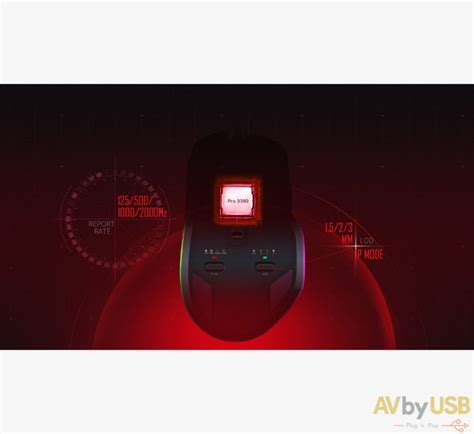 Bloody W70 Pro RGB Gaming Mouse - AVbyUSB