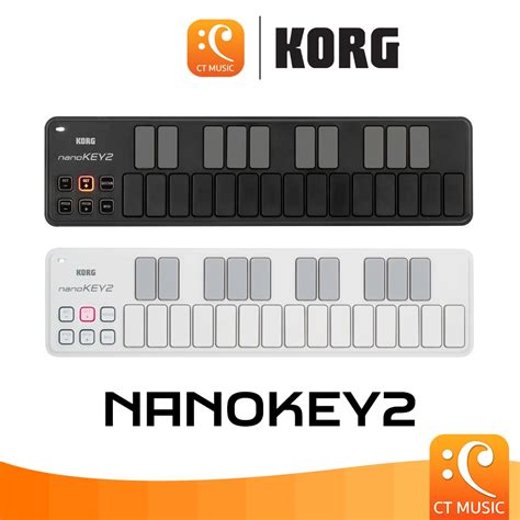 Korg Nanokey2 คีย์บอร์ดใบ้ Midi Keyboard Controller Nano Key 2 Shopee