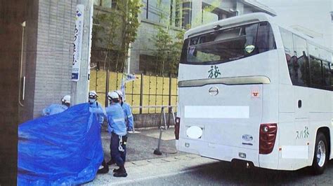 事故直後の現場 バスガイド女性死亡の事故 バスと電柱に挟まれた状況・様子が明らかに 事故の原因と今後の対策は（山形・上山市） Tbs