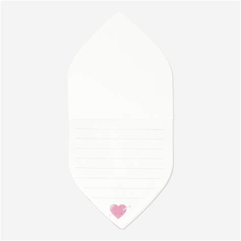 Notebook Heart Shaped Flying Tiger Copenhagen