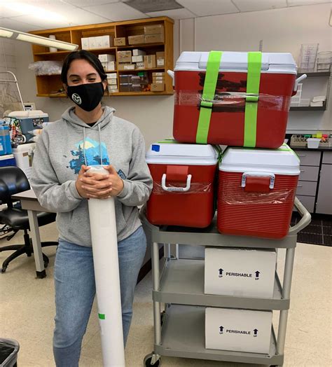 Sampling Supplies Headed To Louisiana Microbial Ecosystems Lab