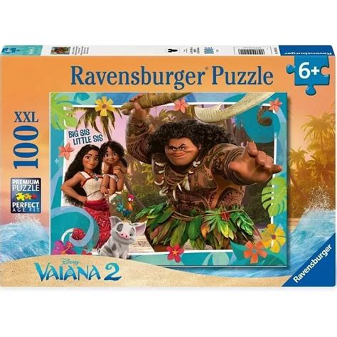 Comprar Puzzle Ravensburger Vaiana 2 De 100 Piezas Xxl 120041016