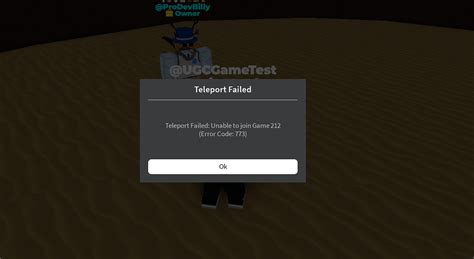 Teleport Failed Error Code 773 Other Bugs Developer Forum Roblox