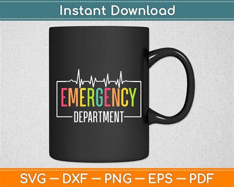 Emergency Department Svg Digital Cut File Artprintfile