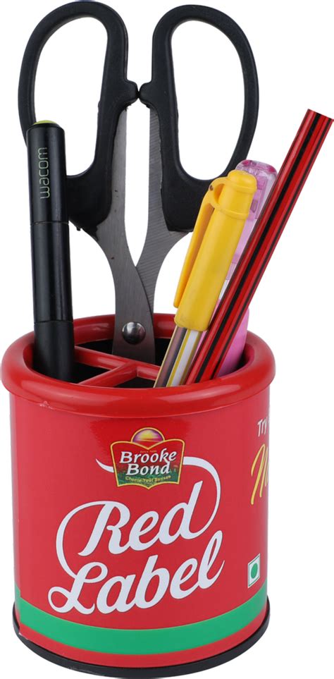 Plastic Cylinderical Pen Stand For Office At ₹ 30piece In New Delhi