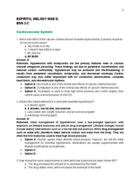 Assignment Cvs Pdf Cholesterol Heart