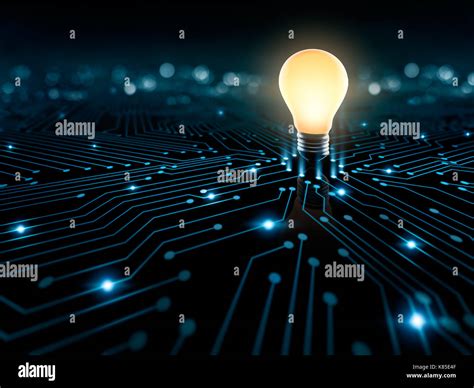 Electric Circuit Bulb Hi Res Stock Photography And Images Alamy