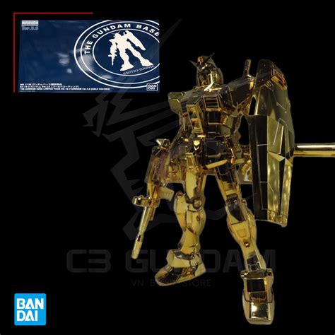 Mg 1100 The Gundam Limited Prize Rx 78 2 Gundam Ver 30 Gold Coating