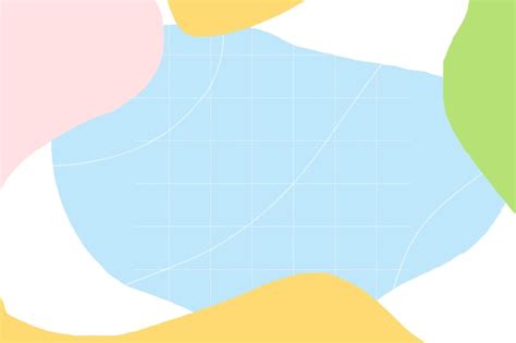 Premium Vector Flat Abstract Organic Blob Shape Background Design For