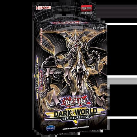 Yu Gi Oh Dark World Structure Deck Mundo Cartas